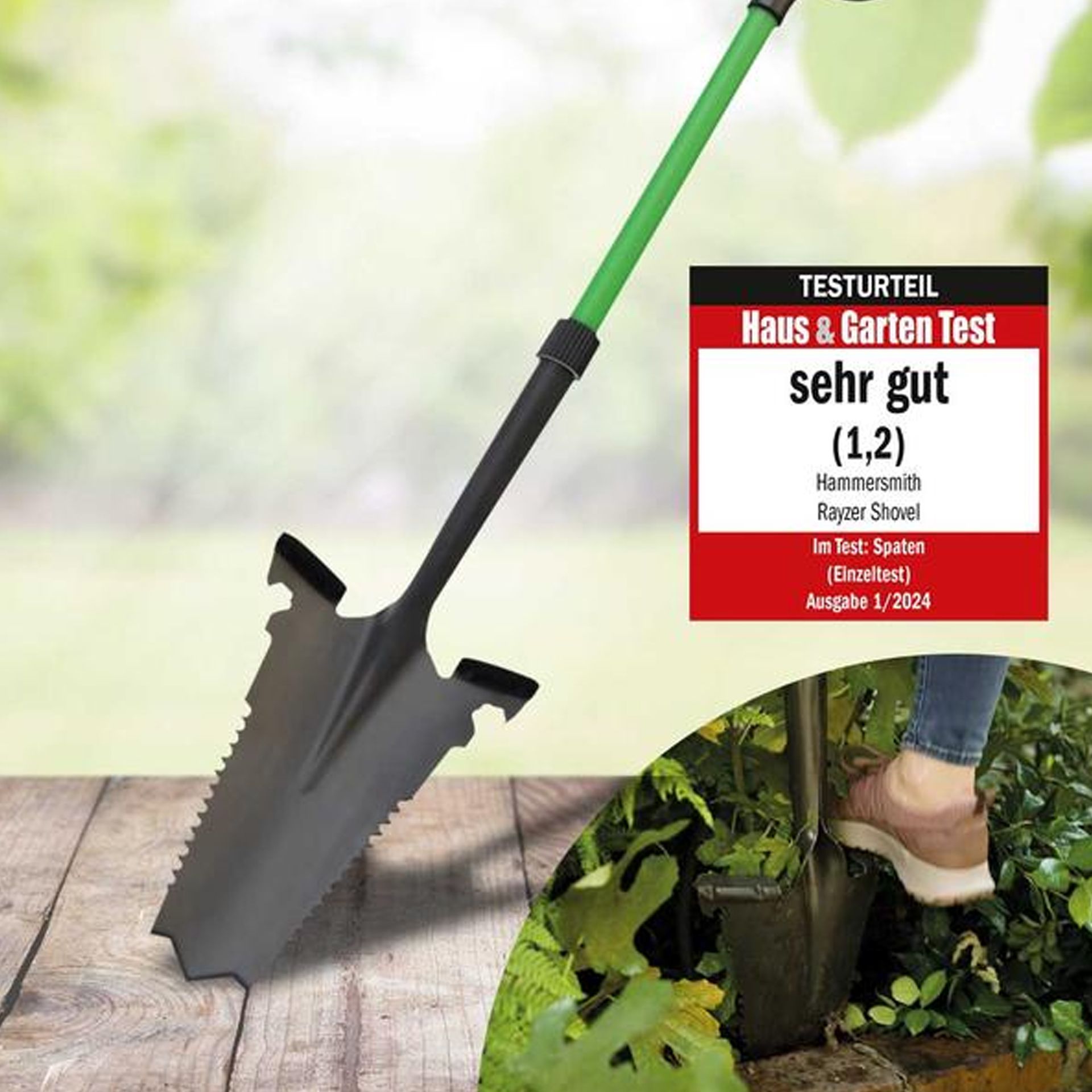 Hammersmith Rayzer Shovel All-in-One Wurzelspaten | BM1000658