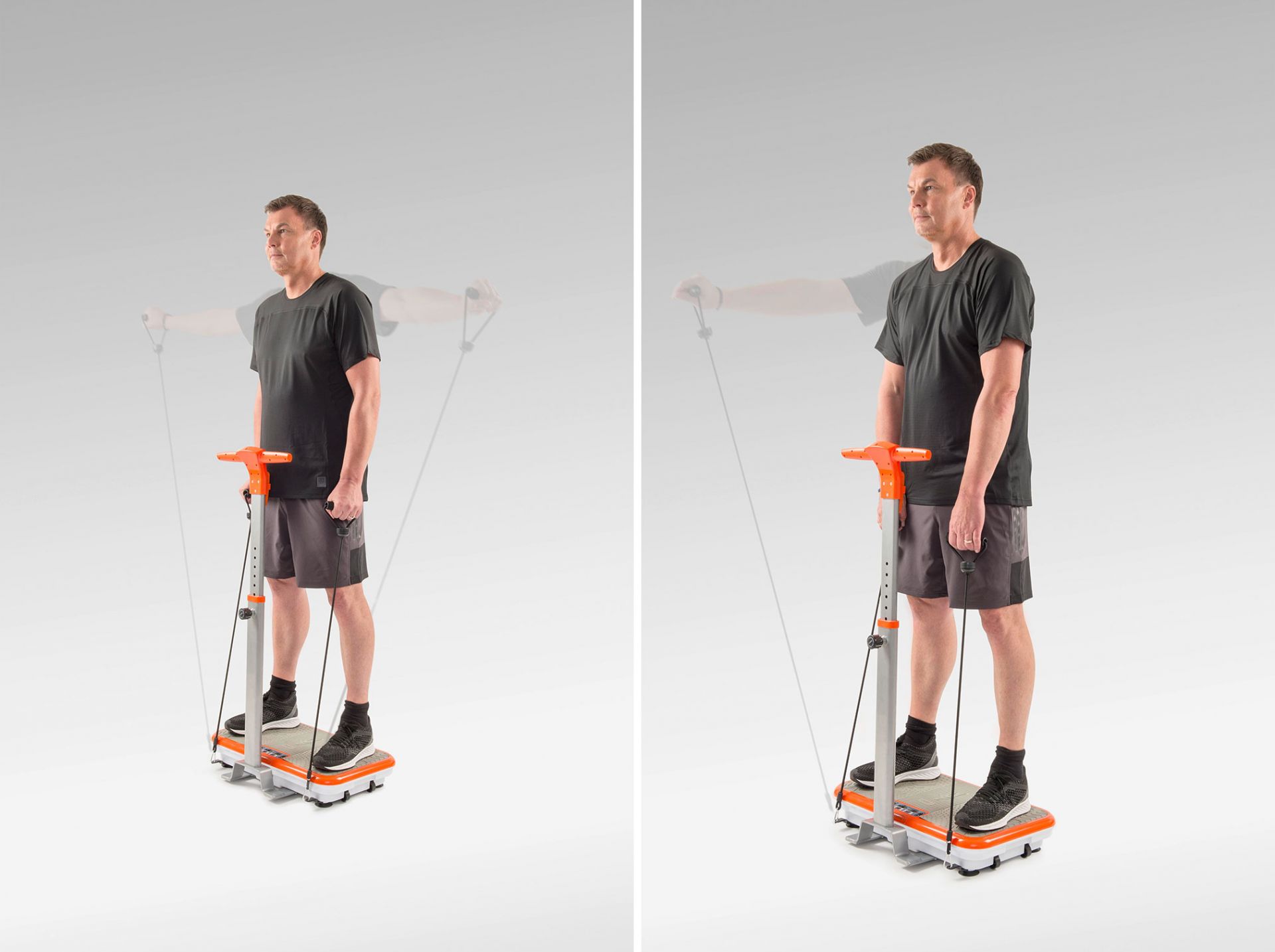 Ganzkörper - Fitnessgerät VibroShaper mit Griff | BM1000363